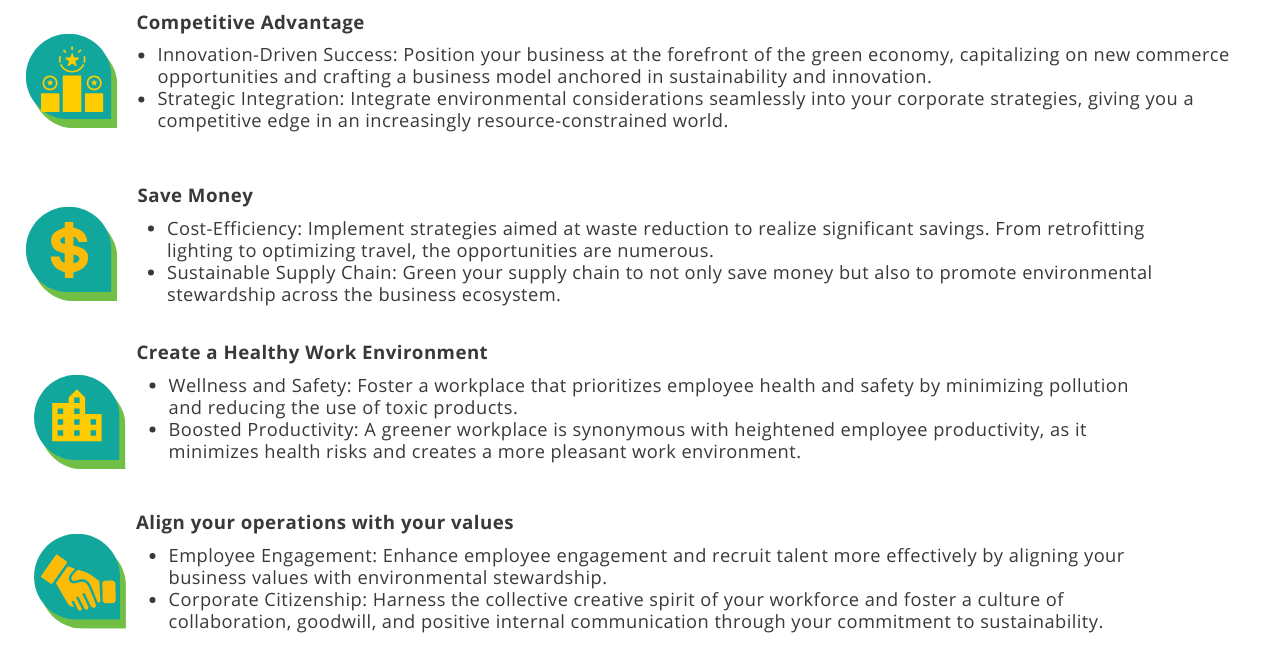 Benefits – Green Business Certification – Bethesda Green